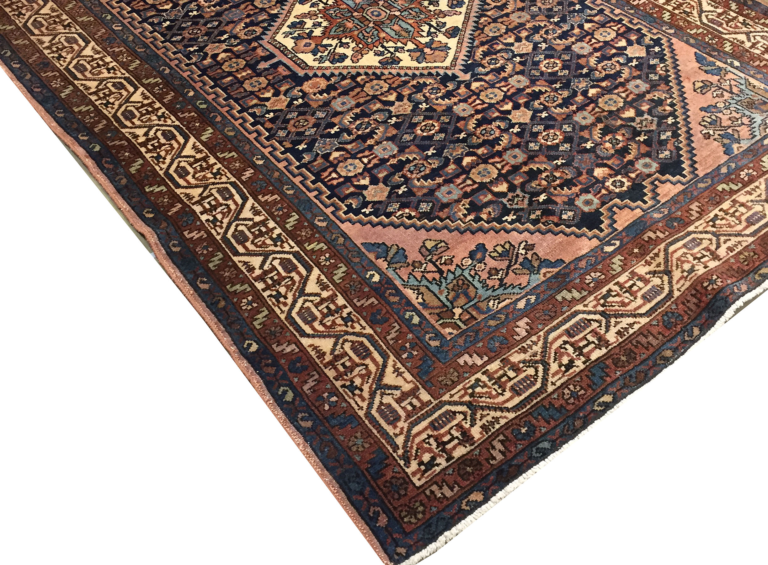 Vintage Persian Hamadan Rug - CU-1290 - Lavender Oriental Carpets