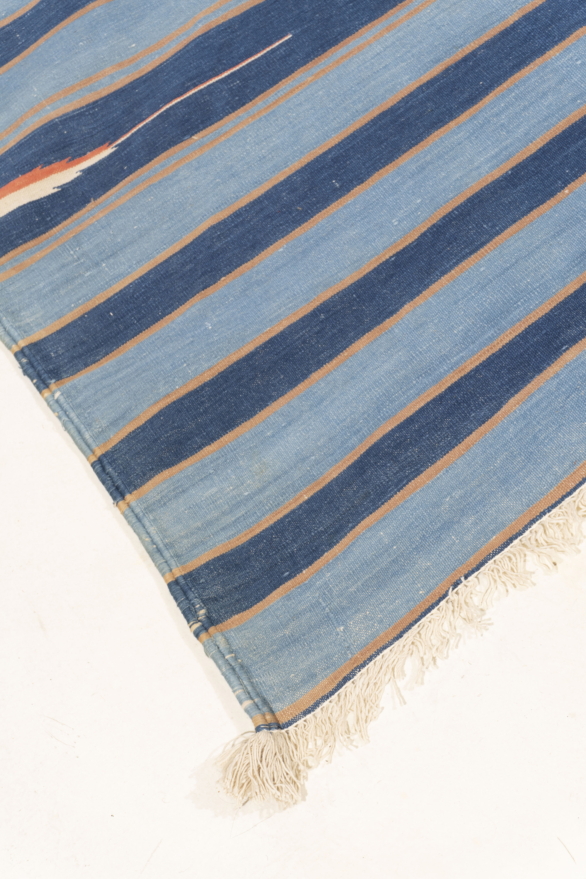 Antique Indian Dhurrie Rug - CU-1549 - Lavender Oriental Carpets