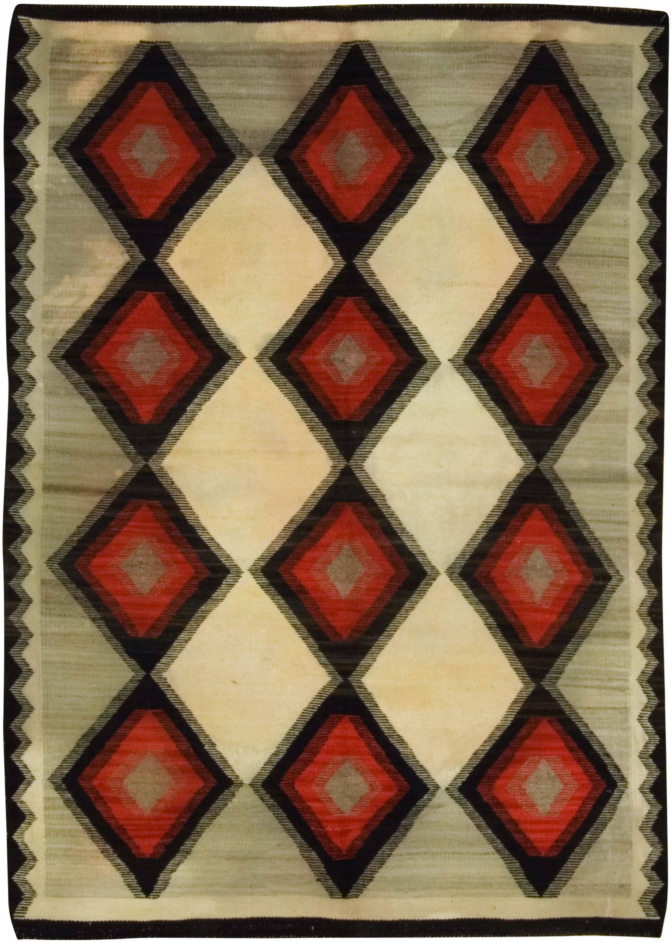 Vintage Native American Navajo Rug - CU-924 - Lavender Oriental Carpets