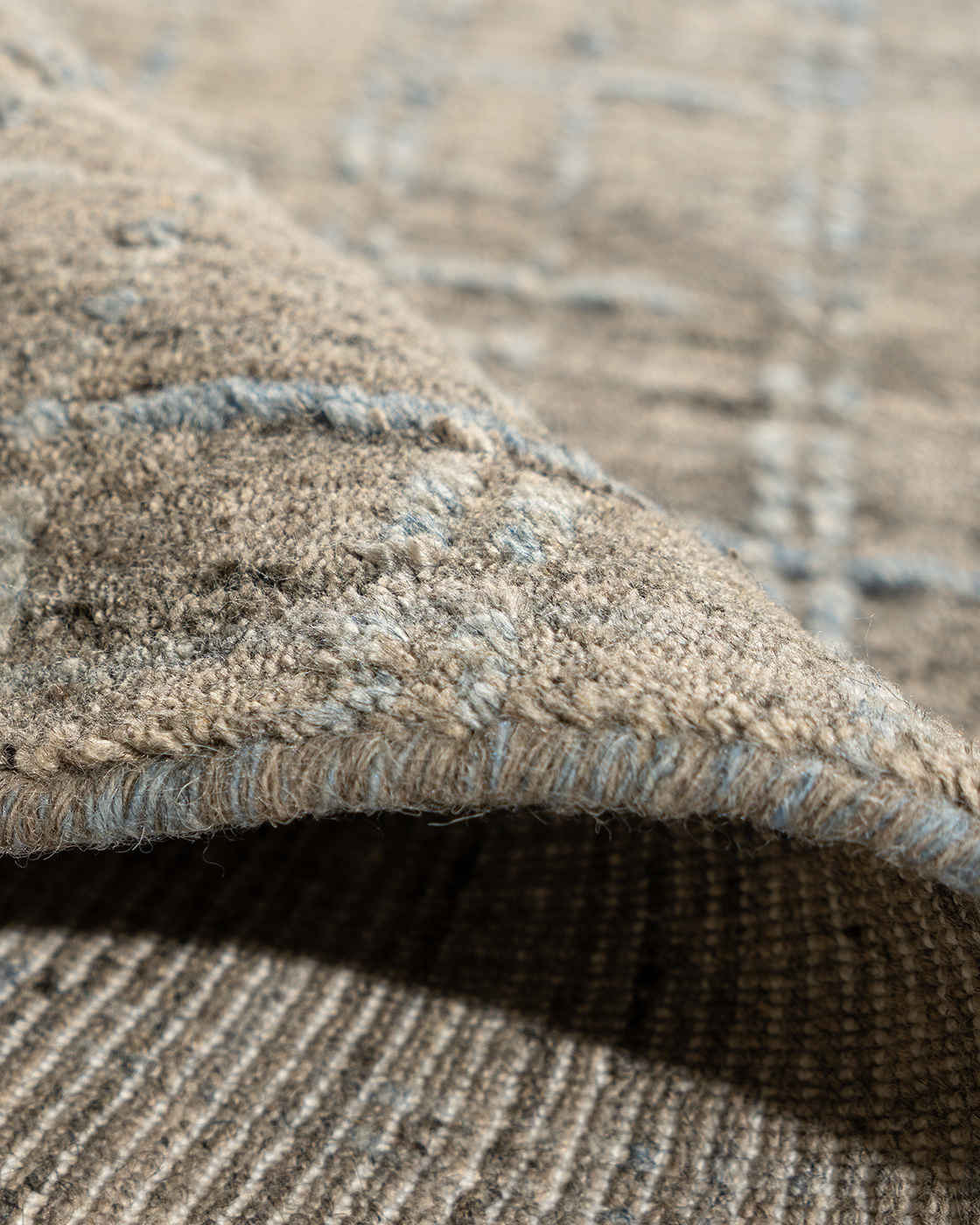 Simplicity Comfort Beige Light Blue Area Rugs - N-4625 - Lavender ...