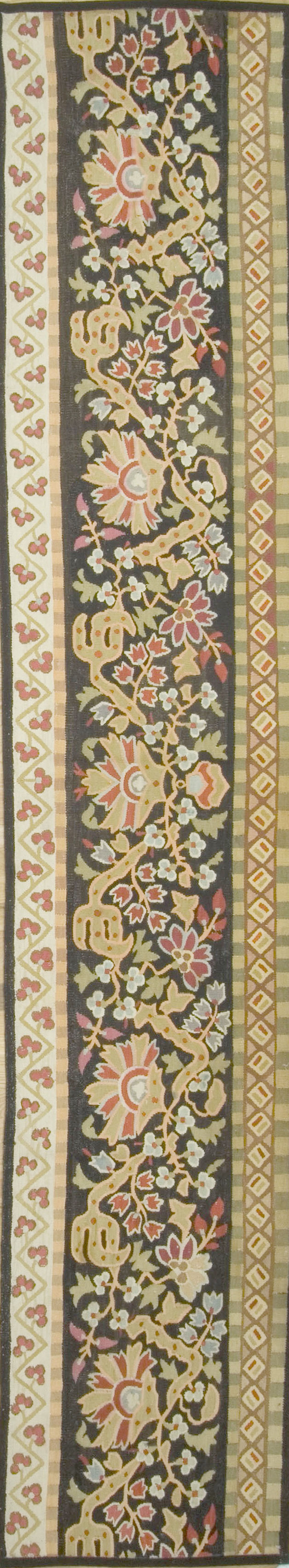 Antique Aubusson Panel Rug - U-1467 - Lavender Oriental Carpets