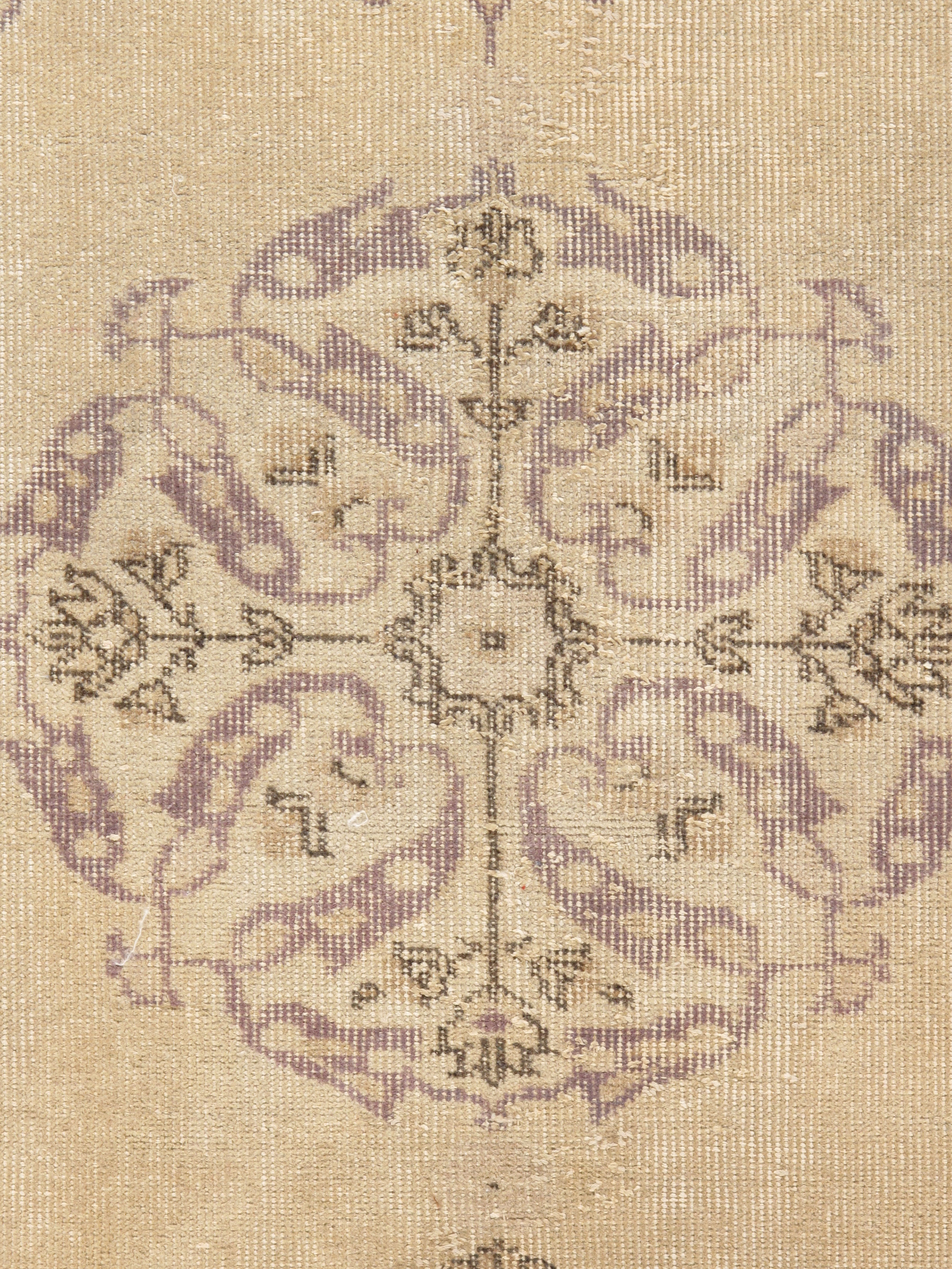 Antique Subdued Turkish Shabby Chic Sivas Rug Runner - U-3904 ...